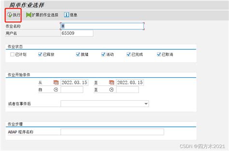 Sap后台作业debug步骤abap后台作业debug Csdn博客