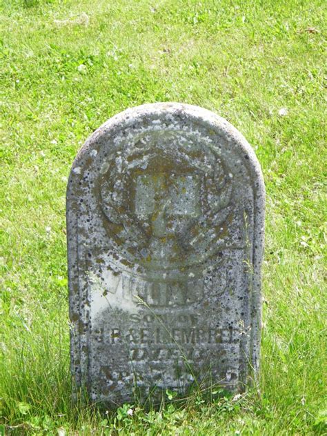 William Dennis Embree 1854 1876 Mémorial Find A Grave