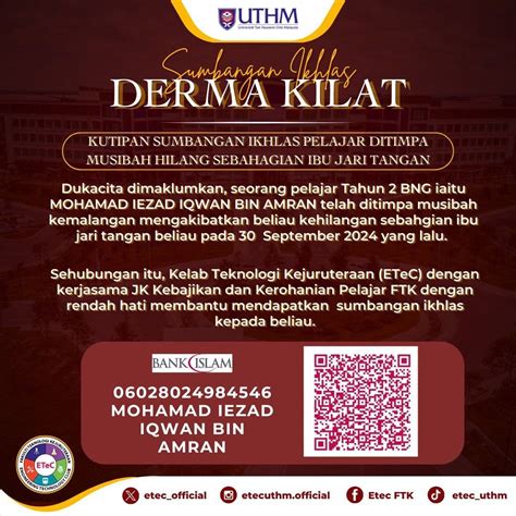Ftk Uthm On Linkedin Ftkprihatin Uthmprihatin Etec2023