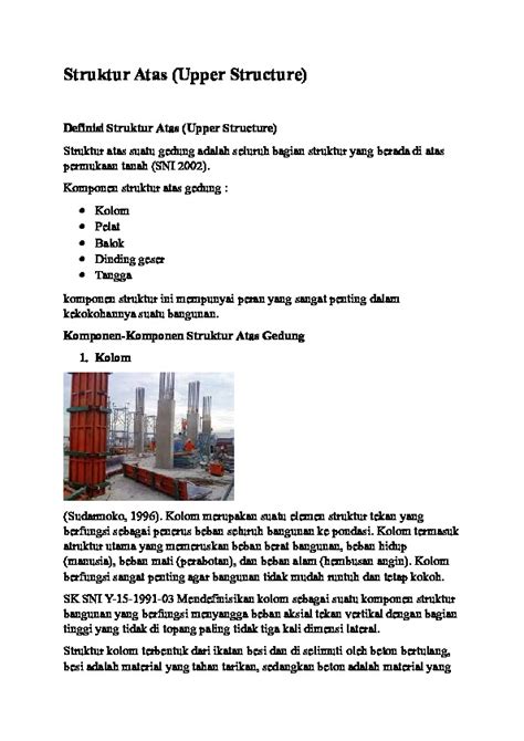 Artikel Struktur Atas Upper Structure Pdfcoffee Com
