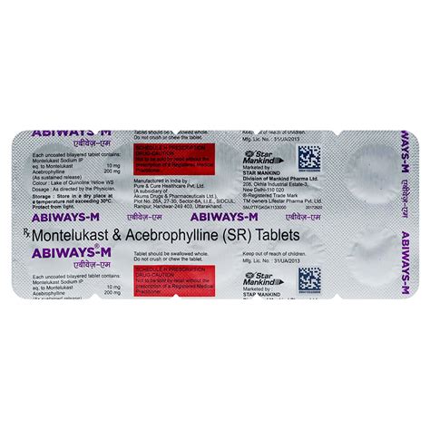 Abiways M Tablet Uses Side Effects Price Apollo Pharmacy