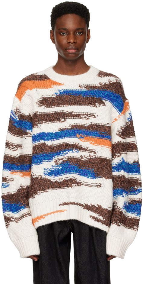 ader error multicolor plot sweater ader error