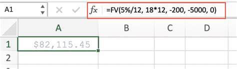Excel Fv Function Tutorial Calculate Future Value Step By Step 2025