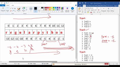 Python String Slice Operation In English Youtube