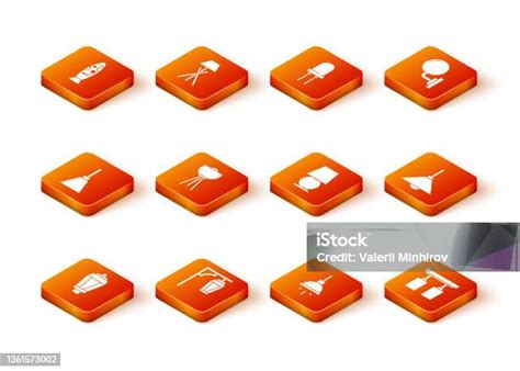 세트 가든 라이트 램프 빈티지 스트리트 샹들리에 바닥 테이블 Led 트랙 조명 램프 와 램프 매달려 아이콘 벡터 0명에 대한