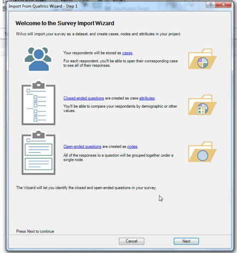 Importing A Survey Into Nvivo Using A Microsoft Excel File
