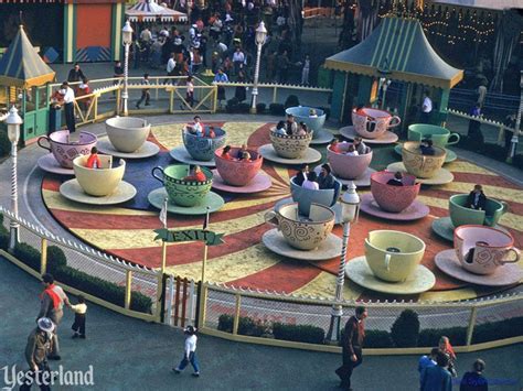 The Original Mad Tea Party The Teacups Spinning Cup Ride 50s