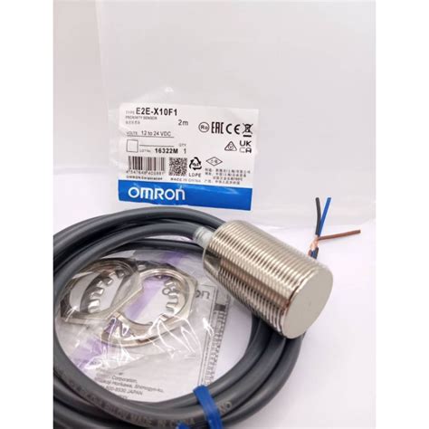 ร้านในไทย E2e X10f1 Proximity Sensor Omron E2e X10f1 Z M30 Pnp No 3สาย 12 24vdc ระยะจับ 10mm