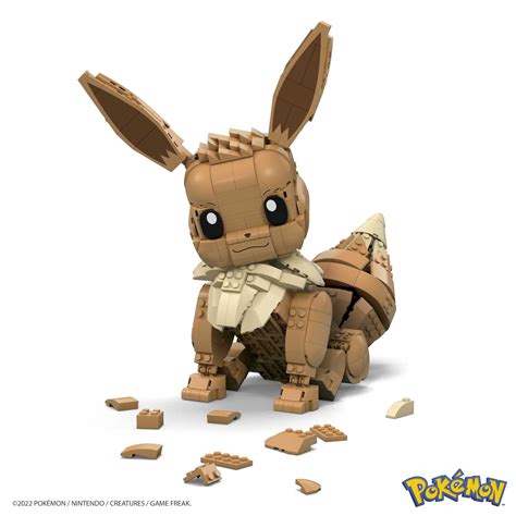 Mega Pokemon Jumbo Eevee Mattel Creations