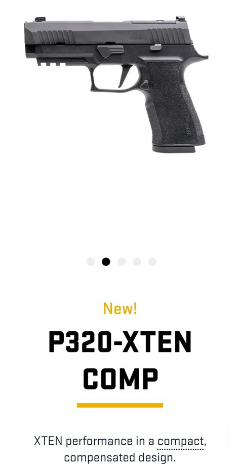 Sig Xten Comp Grip Module Rp320