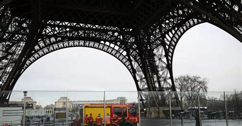 Eiffel Tower Fire Live Updates As Tourists Evacuated After Elevator
