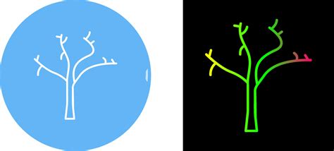 Tree With No Leaves Icon Design 44406151 Vector Art At Vecteezy