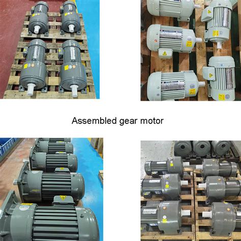 High Torque Low Speed Horizontal Geared Motor 12hp 1hp 2hp 3hp Single