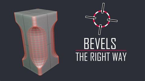 Bevels With Different Width In Blender 3d Cursor Bevel Modeling Trick In 2024 Blender