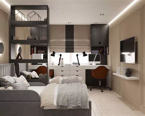 Дизайн подростковой комнаты для 2 мальчиков идеи и фото