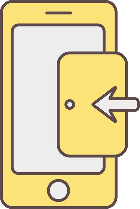 Yellow Mobile Add Window Icon Or Symbol 24160656 Vector Art At Vecteezy
