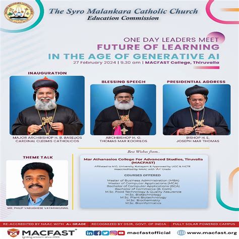 One Day Leaders Meet On Future Of Learning In The Age Of Ai Macfast