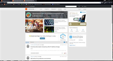 Tile Showing Old SNAP Beta Spiceworks Community
