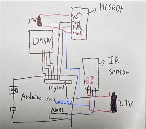 IR And Ultrasonic Doesn T Work While Using External Power Supply General Guidance Arduino Forum