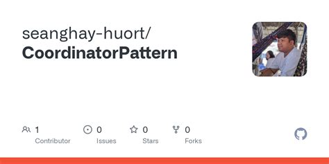 GitHub Seanghay Huort CoordinatorPattern