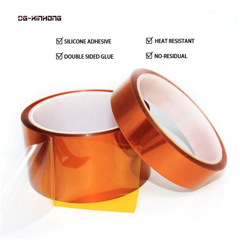 Double Sided Polyimide Tape Double Coated Silicone Glue