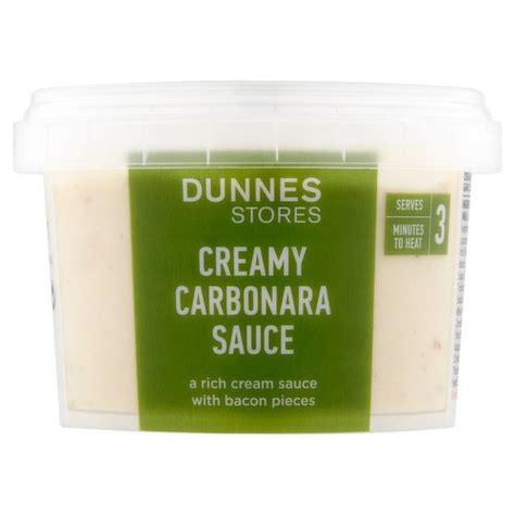 Dunnes Stores Creamy Carbonara Sauce 250g Dunnes Stores