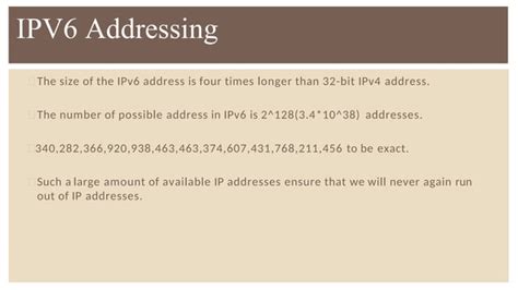 Ipv6 Ipv6 Tcp Ip Tcp Ip Ppt