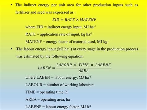 Evaluation Of Input And Output Energy For Maize Grain