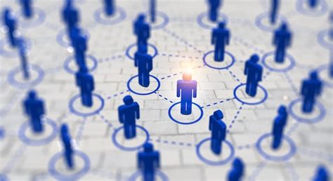 Premium Photo Abstract Social Network Concept Connecting Human Figures By Network Graph