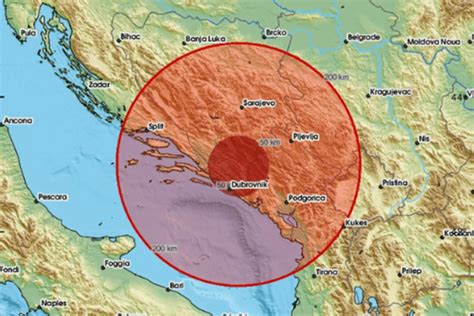 Земљотрес у БиХ Катера