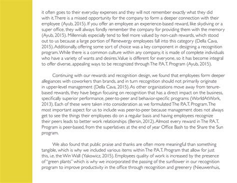 Renewergy Recognition And Rewards Proposal Pdf