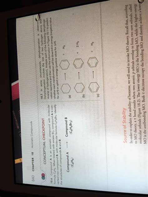 Solved Compound A Is An Aromatic Compound With Molecular