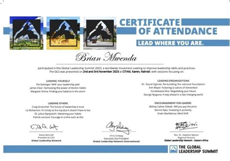 Brian Mwenda On Linkedin I Am Happy To Share That I Have Obtained A