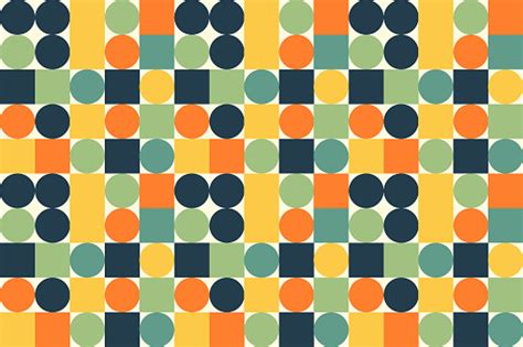 다채로운 기하학적 모자이크 이음새가 없는 패턴 일러스트레이션은 창의적인 추상적인 모양을 가지고 있습니다 0명에 대한 스톡 벡터 아트 및 기타 이미지 Istock