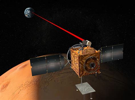 communicating via long distance lasers nasa spinoff