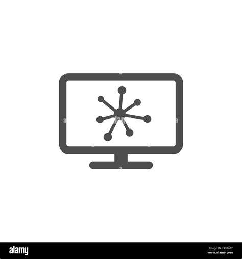 Artificial Intelligence Silhouette Vector Icon Stock Vector Image And Art Alamy