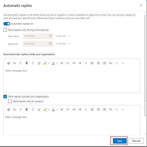 Setting Automatic Replies In Outlook Web Application Isoc Net