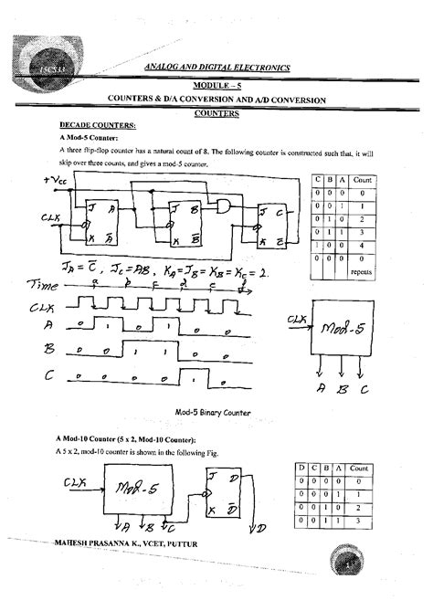 SOLUTION Vtu Rd Sem Analog And Digital Electronics Module Notes Studypool