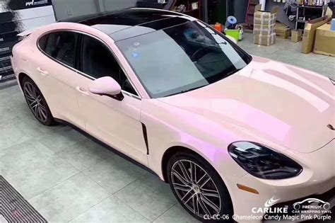 Best 13 Cl Cc 06 Chameleon Candy Magic Pink Purple Car Wrap Vinyl For Porsche Artofit