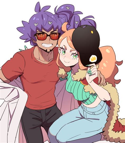 Leon And Sonia Pokemon And More Drawn By Dede Qwea Danbooru
