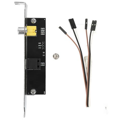 Soporte De Placa Base Soporte De Cable De Placa Externa Componentes Eléctricos ópticos Spdif