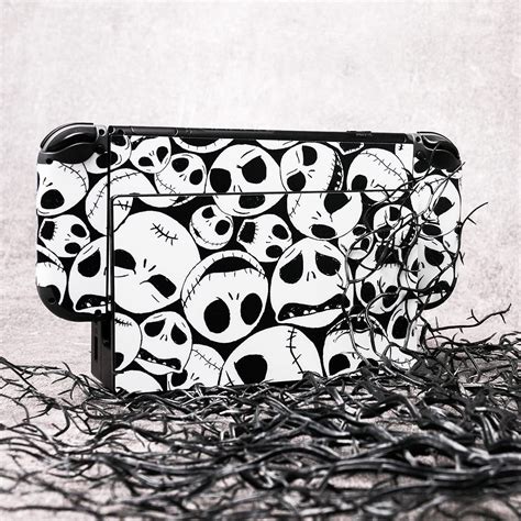 Skulls Switch Skin Gothic Nintendo Switch Lite Oled Wrap