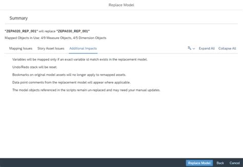 Replace Model Feature In SAP Analytics Cloud With SAP BW Live Model ERP Q A