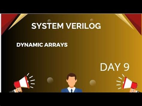 DYNAMIC ARRAYS IN SYSTEM VERILOG SYSTEM VERILOG COMPLETE COURSE YouTube
