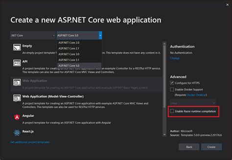 Aspnet Core 5 Enabling Razor Runtime Compilation Coreprogram
