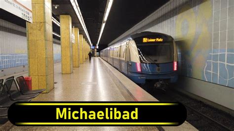U Bahn Station Michaelibad Munich 🇩🇪 Walkthrough 🚶 Youtube