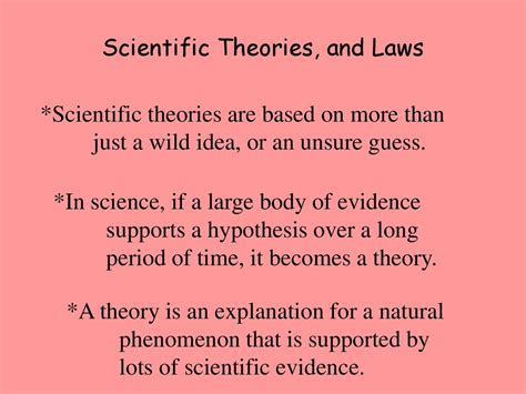 Which Of These Is An Example Of A Scientific Theory At Kristen Felix Blog