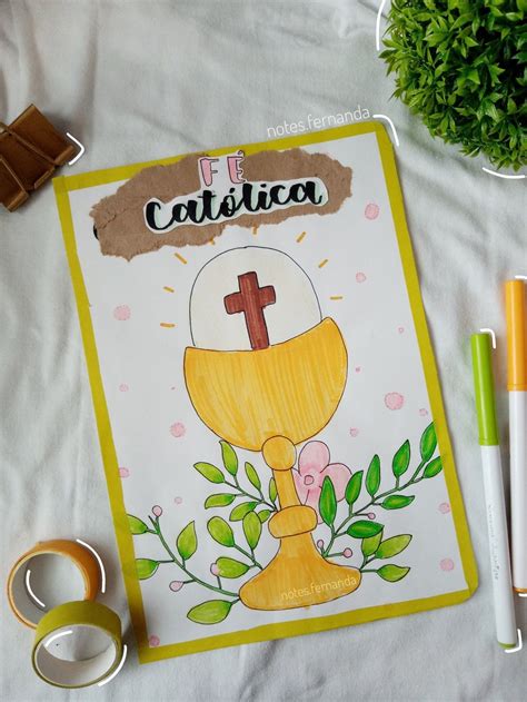 Portada De Fé Católica Religión 🤩🤍 Instagram Notes Fernanda