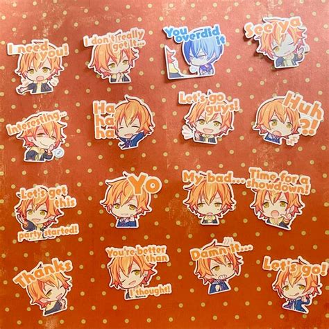 Ena Shinonome Stickers Etsy