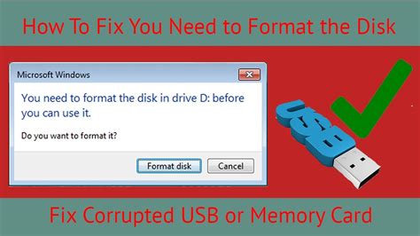 Error You Need To Format The Disk Before You Can Use It Vametwatches
